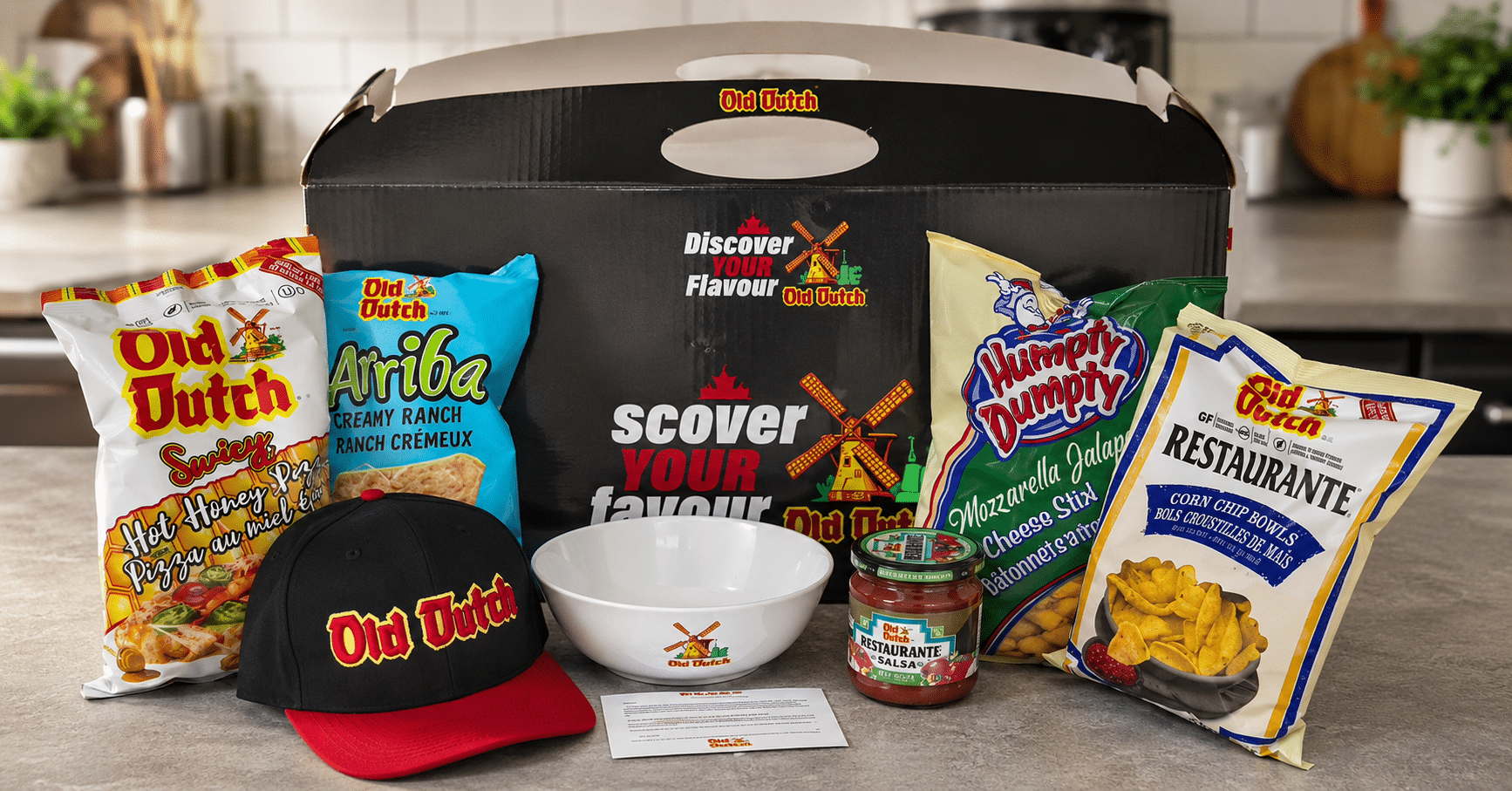 Win An Old Dutch Prize Pack Featuring New Flavours, A Snack Bowl ...